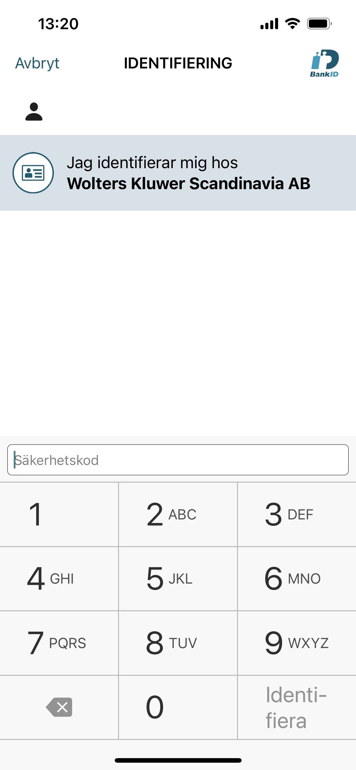 Capego Finsit - Aktivera BankID | Wolters Kluwer Sverige Support