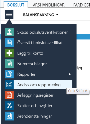 Capego bokslut - Sök Analys och rapportering | Wolters Kluwer Sverige Support
